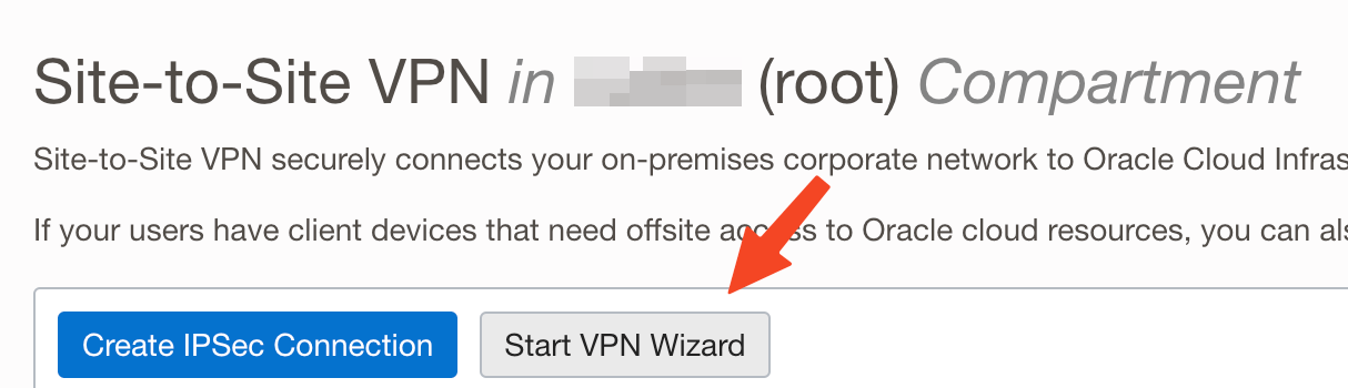 Oracle Cloud (OCI) site-to-site VPN and Unifi